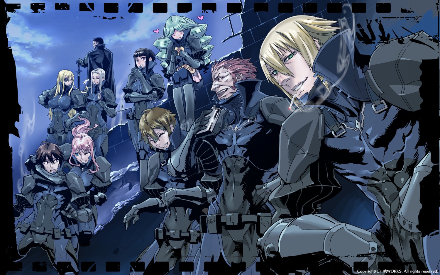 akatsuki-works zunta bradyon veda bodysuit wallpaper | #279194 | yande.re